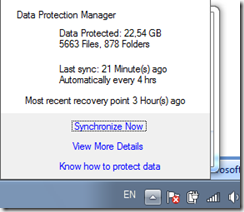 System Center Data Protection Manager: DPM 2010: Client Based Protection